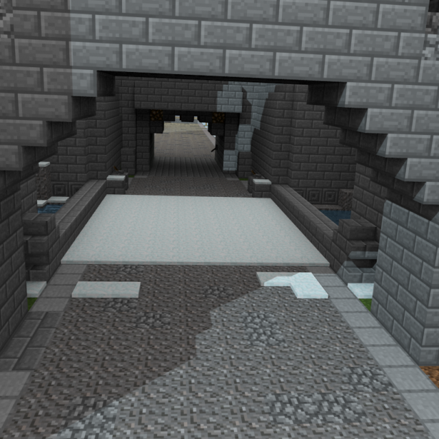 minecraft castle 3D Model in Fantasy 3DExport