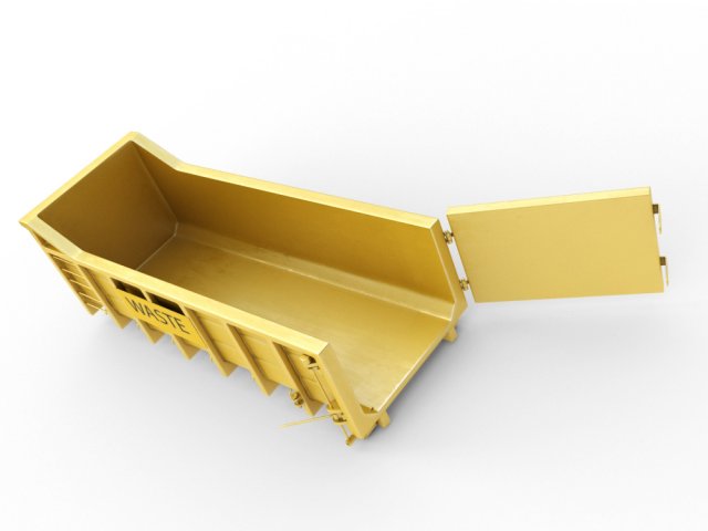 waste container 3D Model in Parts 3DExport