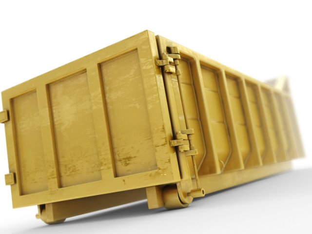 waste container 3D Model in Parts 3DExport