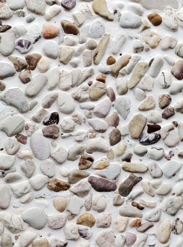 wall of pebbles 3D Model in Environment 3DExport