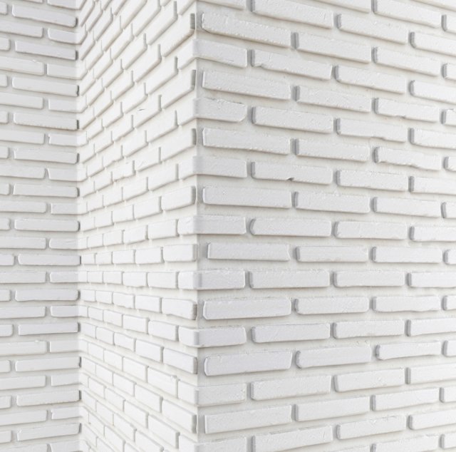 white bricks 3D Model in Miscellaneous 3DExport