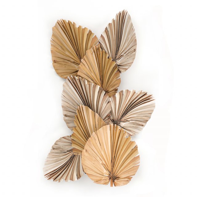 wall panel made of dry palm leaves 226 3D Model in Flowers 3DExport