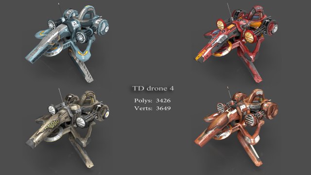 tower defense pack 3D Model in Combat 3DExport