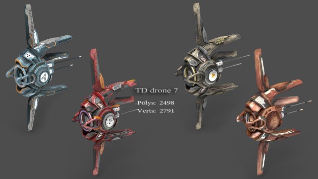 tower defense pack 3D Model in Combat 3DExport