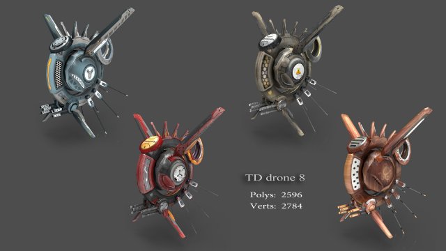 tower defense pack 3D Model in Combat 3DExport