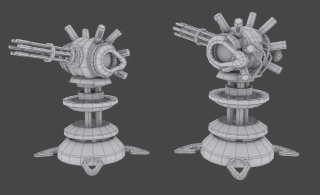 tower defense pack 3D Model in Combat 3DExport