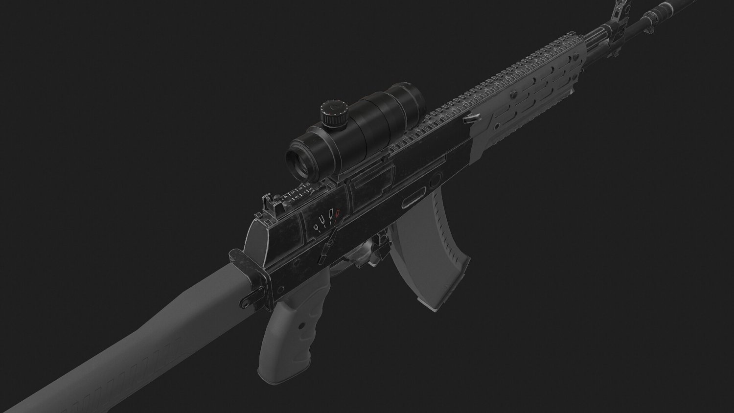ak-12 3D Model in Rifle 3DExport