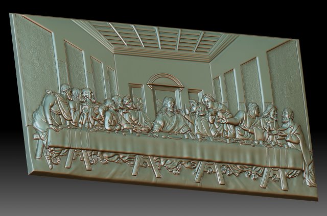 last supper 3D Model in Miscellaneous 3DExport