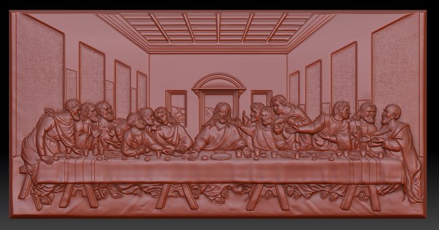 last supper 3D Model in Miscellaneous 3DExport