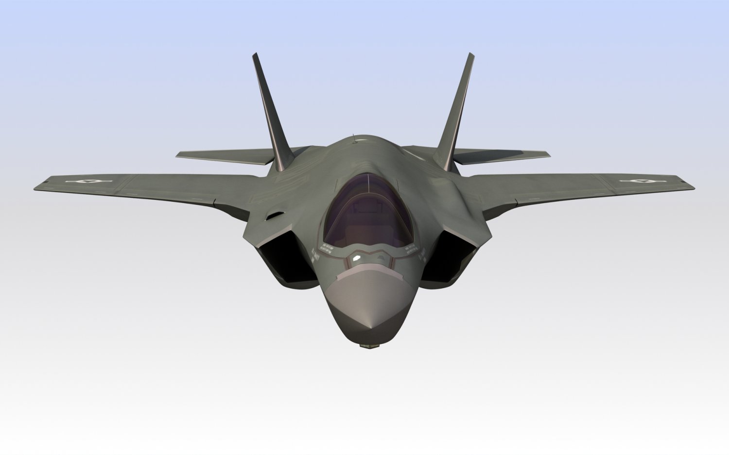 Lockheed F-35 3D Model in Bomber 3DExport