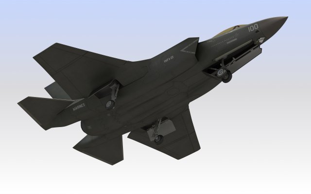 lockheed f-35 3D Model in Bomber 3DExport