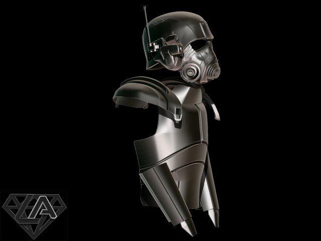 Fallout ncr ranger combat armor 3d print model 3D Print Model in Game ...