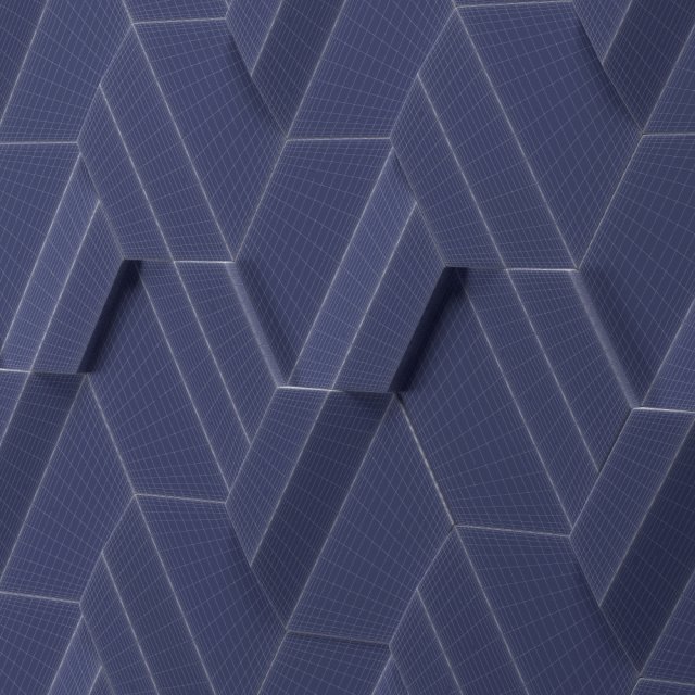 modular tile system pauline gorelov hyperstructure 3D Model in ...