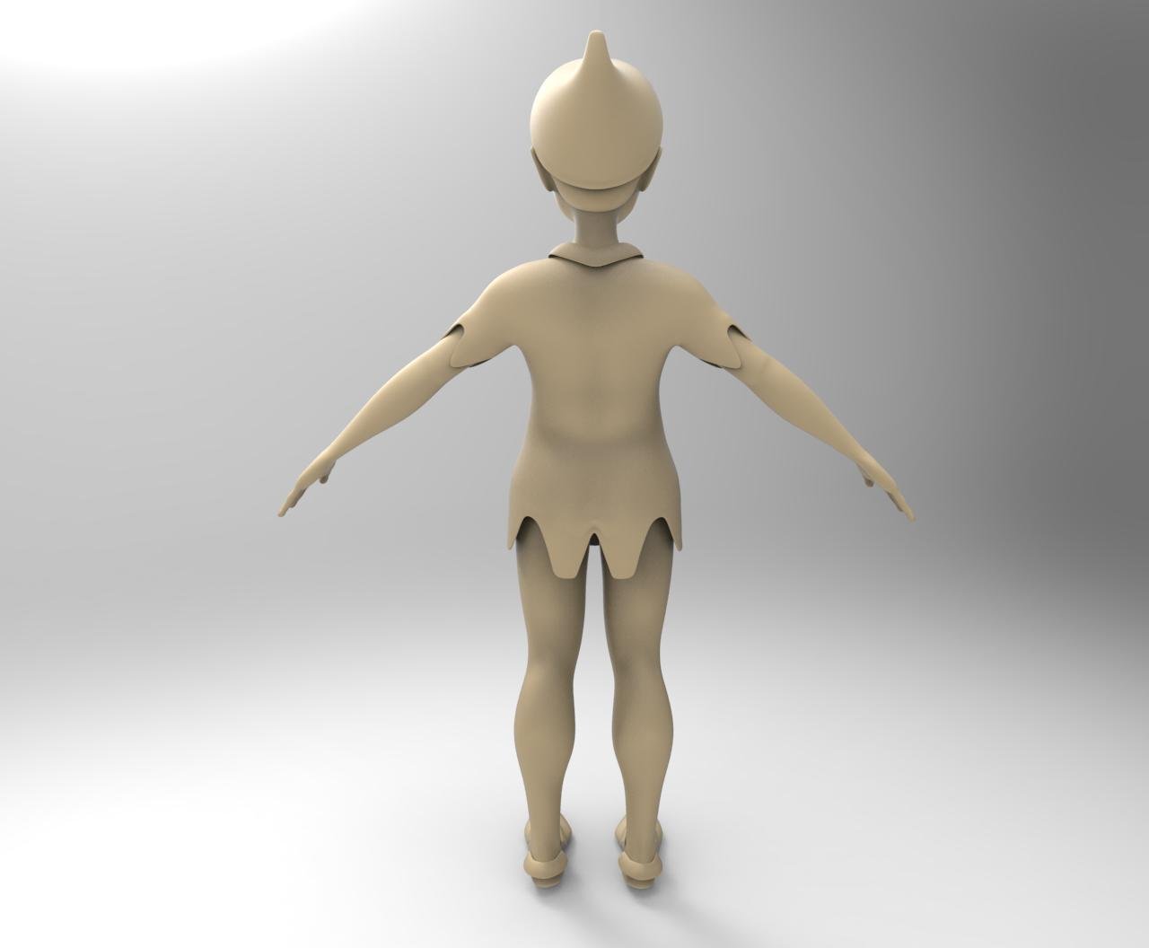 peter pan 3D Models in Cartoon 3DExport