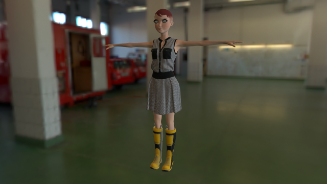 fuse model cartoon Free 3D Model in Cartoon 3DExport