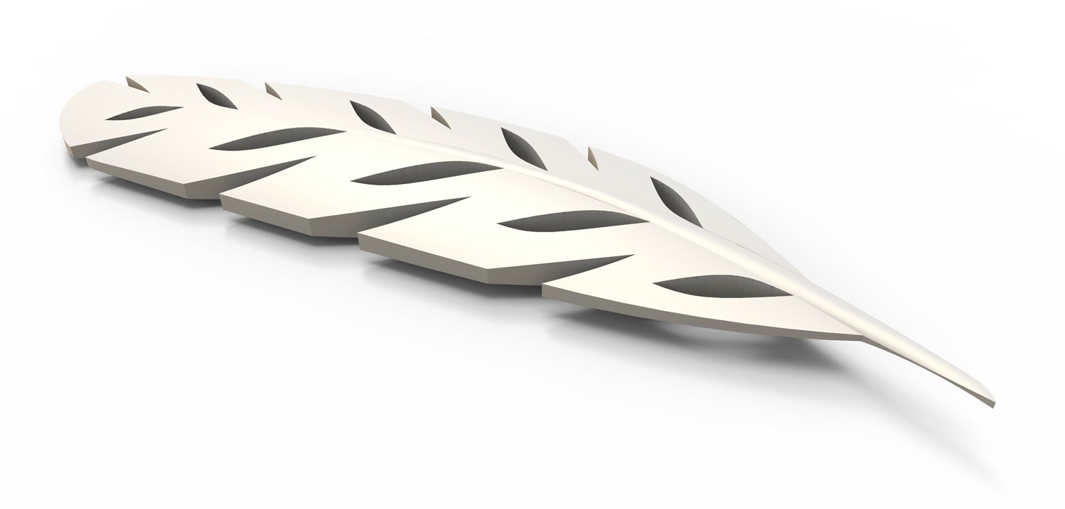 feather 3D Print Models in Other 3DExport