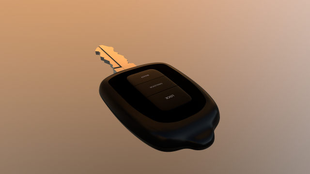 car key 3D Model in Other 3DExport