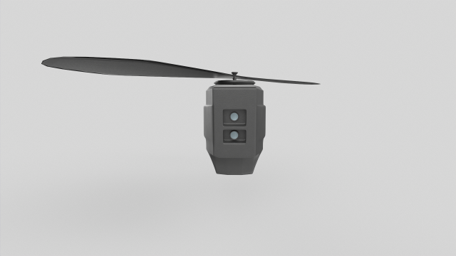 Black Hornet Nano UAV Micro Drone 3D Model in Unmanned 3DExport
