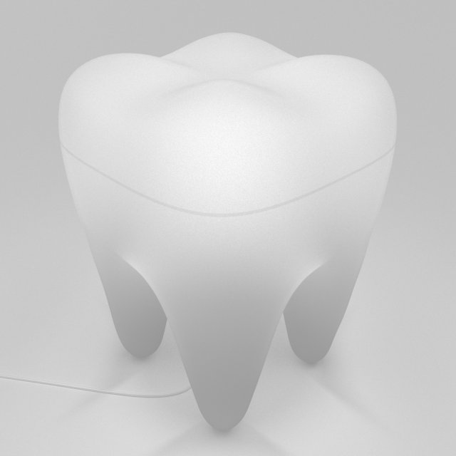 chair tooth 3D Model in Stool 3DExport