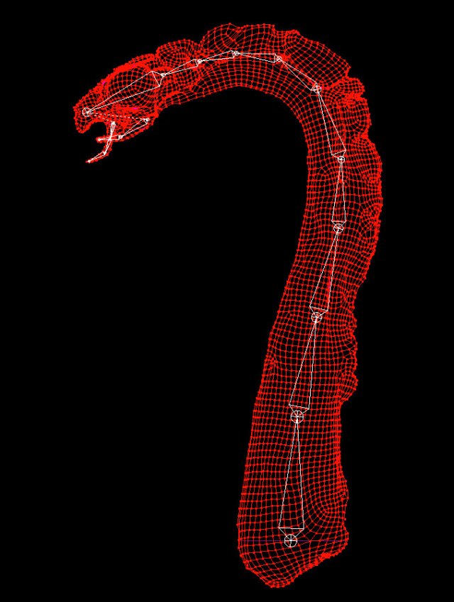 space worm 3D Model in Alien 3DExport