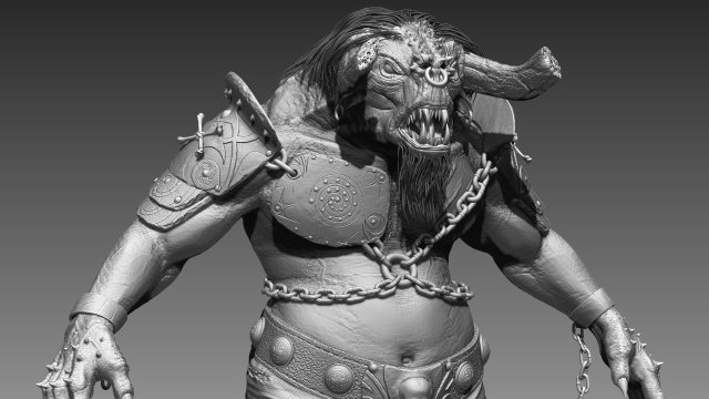fantasy creature 3D Model in Monster 3DExport