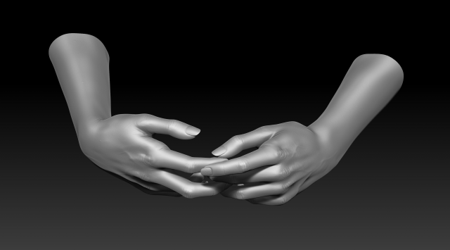 3d printable female hands 20 poses pack 3D Model in Anatomy 3DExport