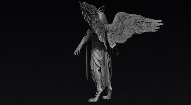 egyptian god horus 3D Model in Fantasy 3DExport