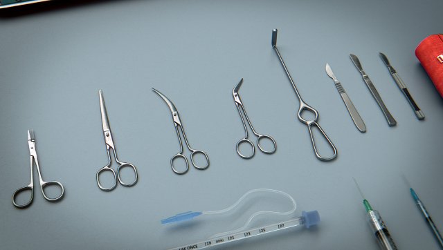surgical instruments - medical equipment kit 3D Model in Medical ...