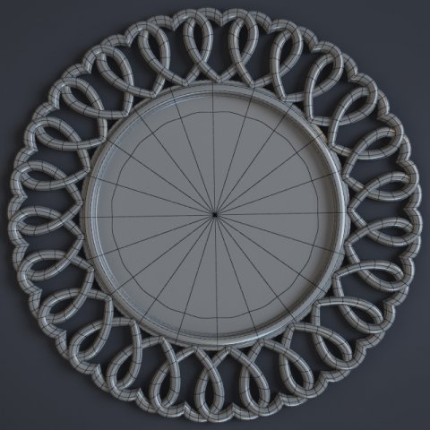 classic mirrror 2 Free 3D Model in Household Items 3DExport