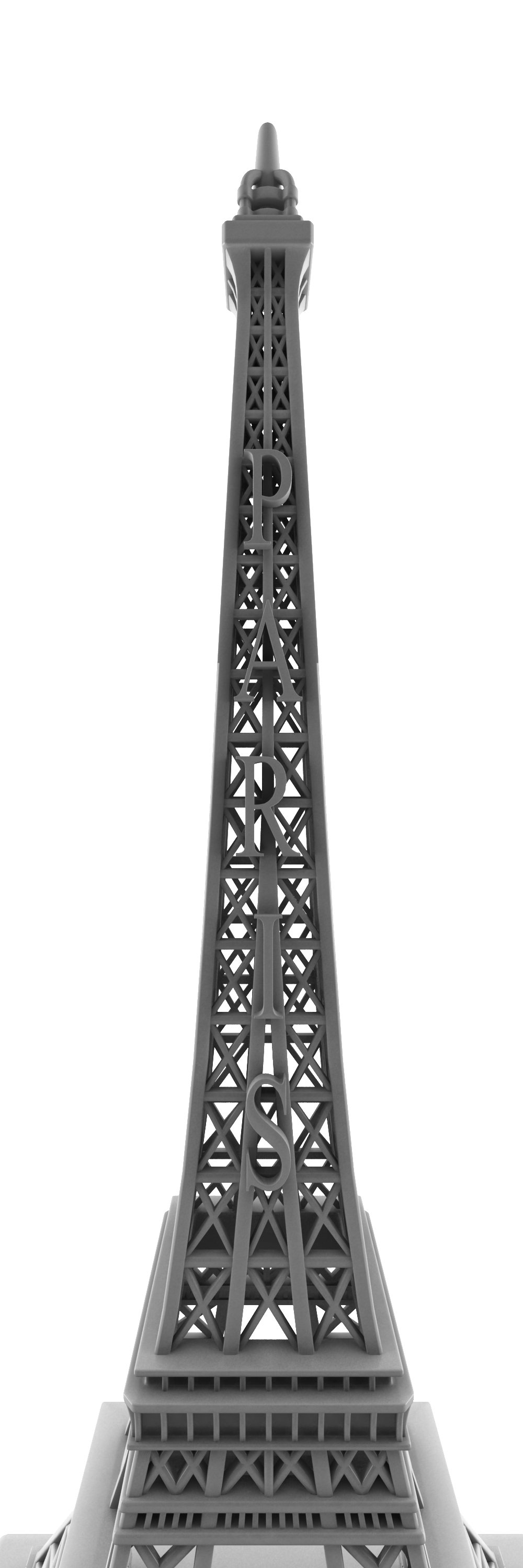eiffel tower 3D Models in Landmarks 3DExport