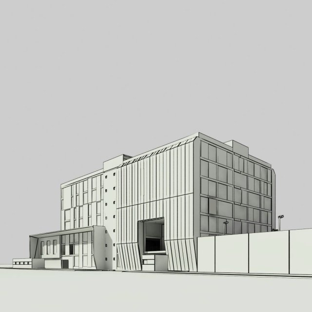 office complex 3D Model in Buildings 3DExport