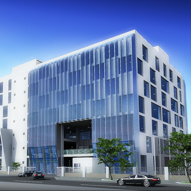 office complex 3D Model in Buildings 3DExport