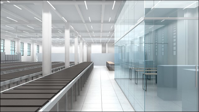 garment factory building 3D Model in Buildings 3DExport