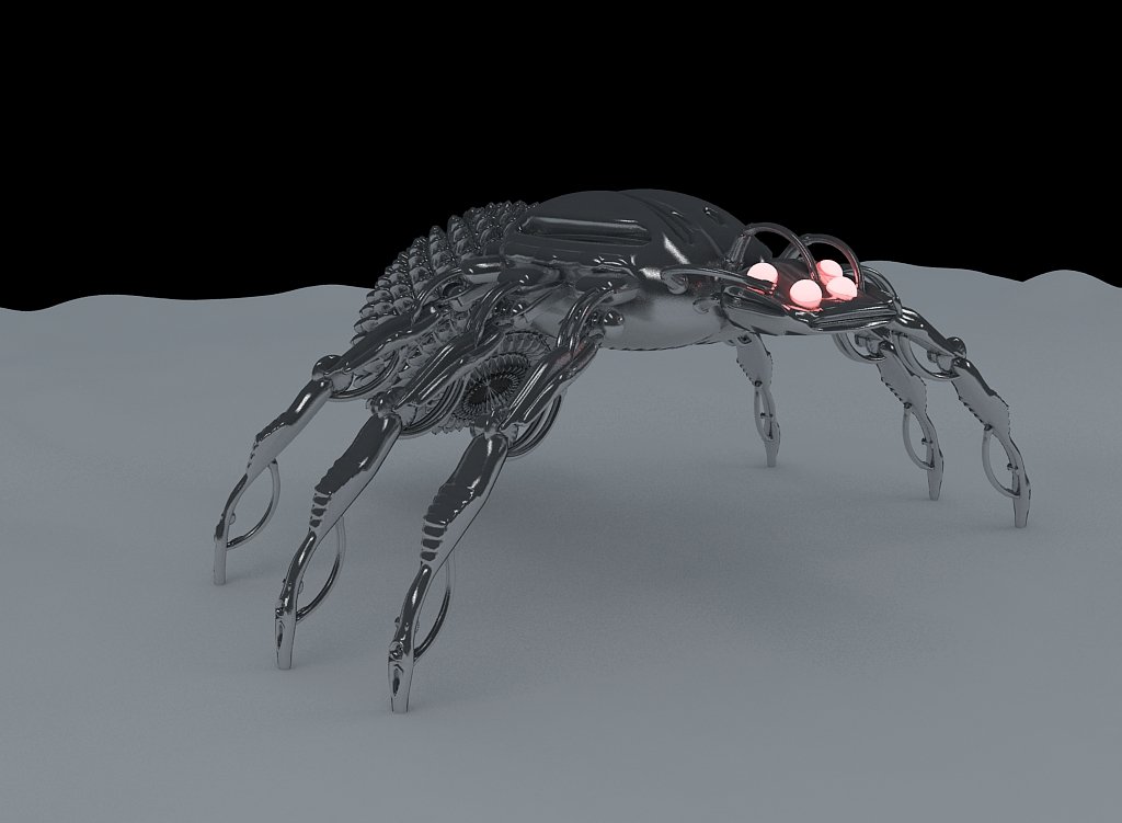 Iron spider 3D Model in Other 3DExport