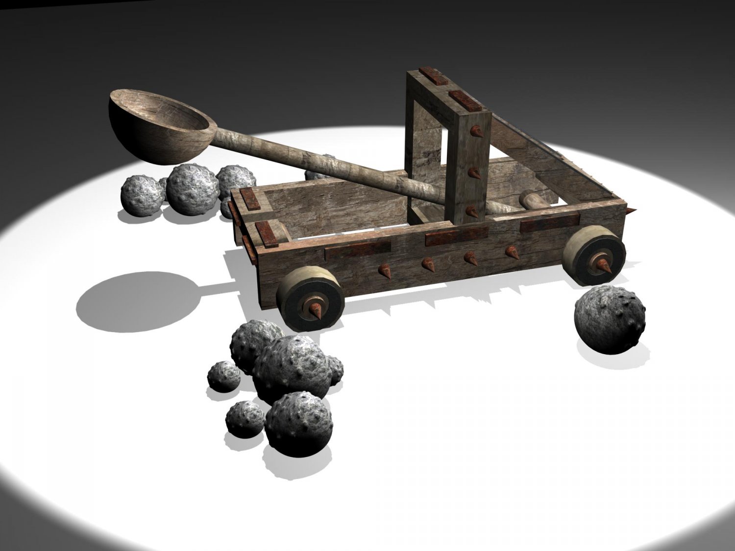 catapult 3D Models in Heavy Weapon 3DExport