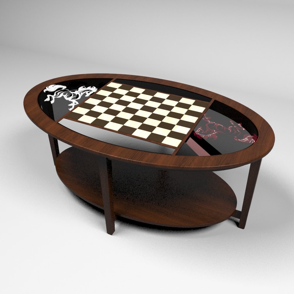 chess table 3D Models in Board Games 3DExport