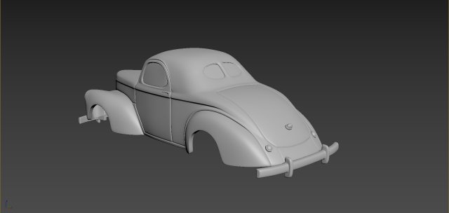willys coupe 1941 body for print 3D Print Model in Automotive 3DExport