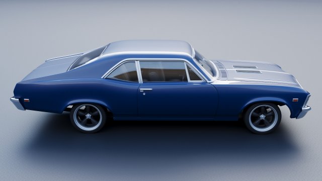 Chevrolet Nova SS 1969 3D Print Model in Automotive 3DExport