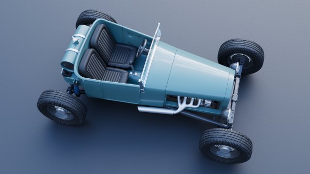 Model T Hot Rod 3D Print Model in Automotive 3DExport