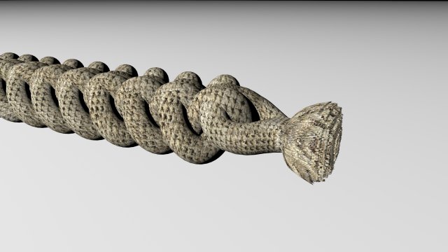 rope 1 3D Model in Miscellaneous 3DExport