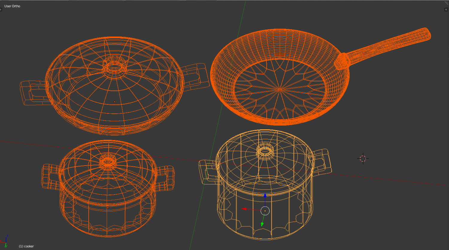 cookers 3D Model in Kitchen 3DExport