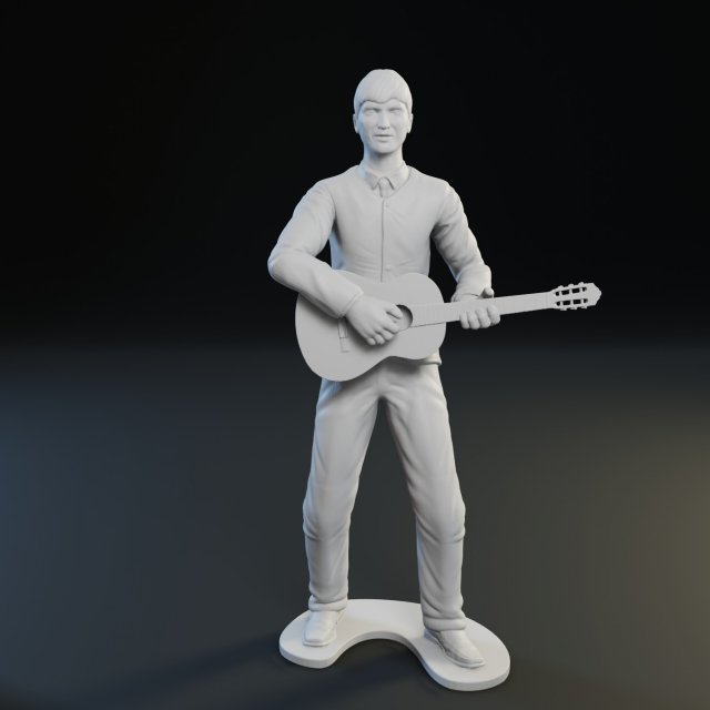 The Beatles guys 3D print model 3D Print Model in Figurines 3DExport