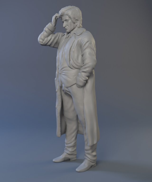 The protagonist of the series Columbo 3D print model 3D Print Model in ...