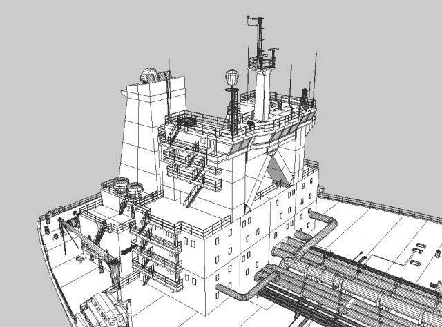 Tanker ti class 380m 3D Model in Transport 3DExport
