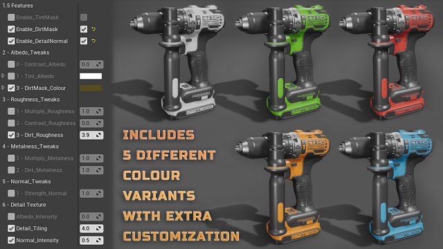 power tools pack 3D Model in Tools 3DExport