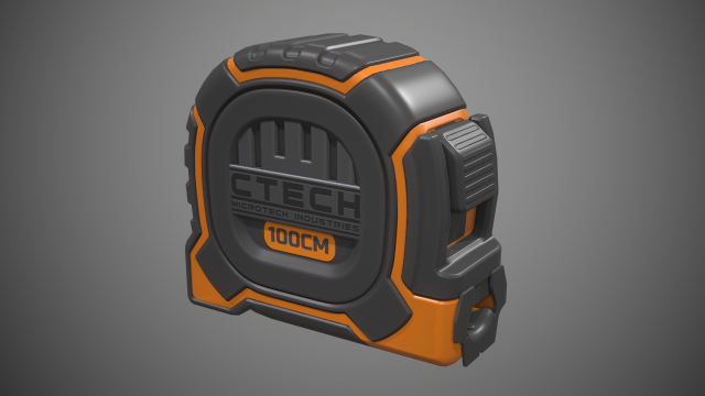 tape measure 3D Model in Tools 3DExport