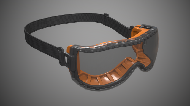 safety goggles 3D Model in Tools 3DExport