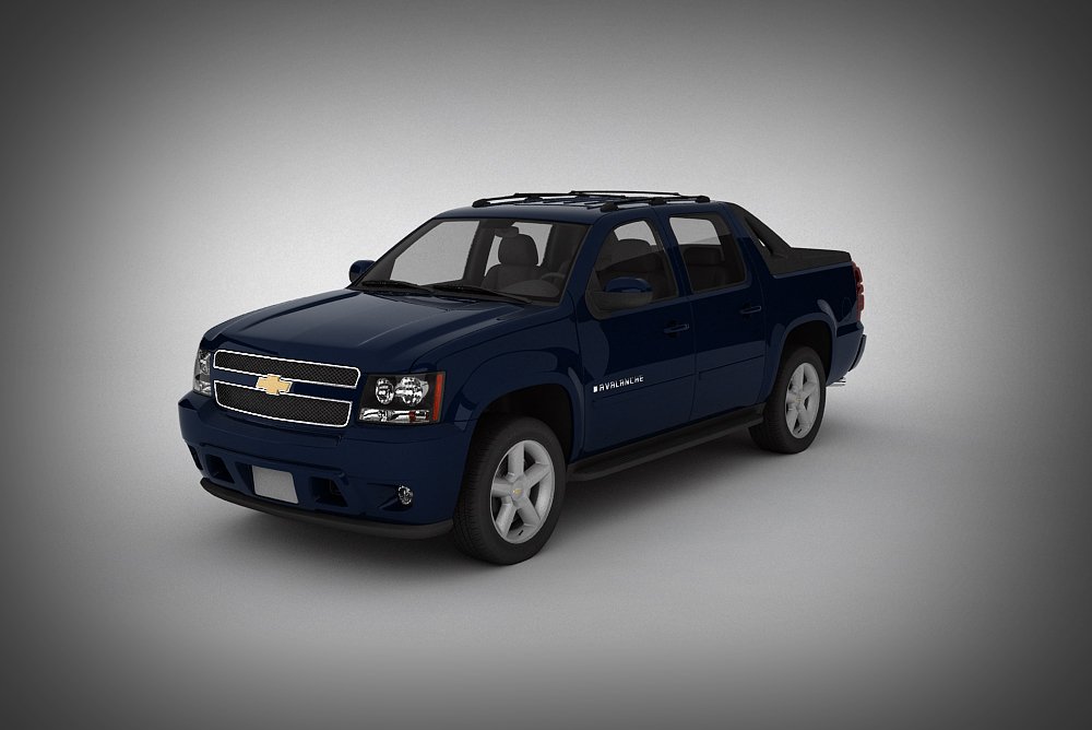 Chevrolet silverado 3D Model in Sport Cars 3DExport