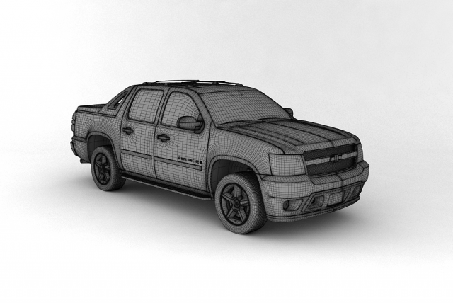chevrolet silverado 3D Model in Sport Cars 3DExport