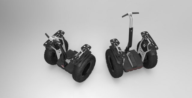 segway 3D Model in Other 3DExport